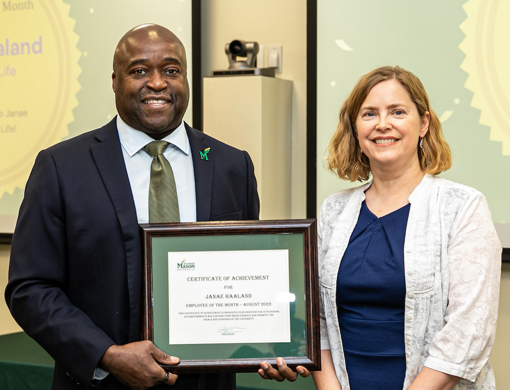 Janae Haaland is August Employee of the Month - University Life