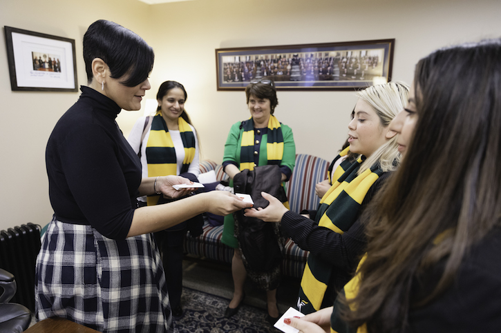 Rain doesn’t dampen enthusiasm on Mason Lobbies Day - University Life