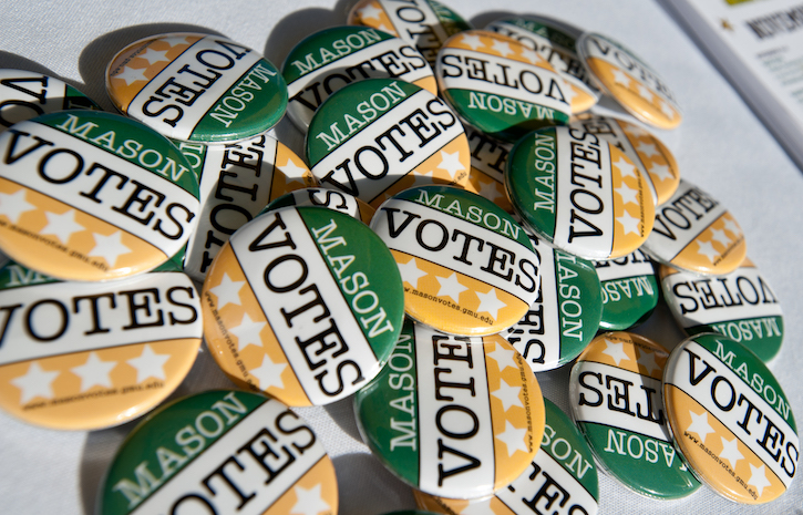 Mason wants its student-athletes to get out the vote - University Life